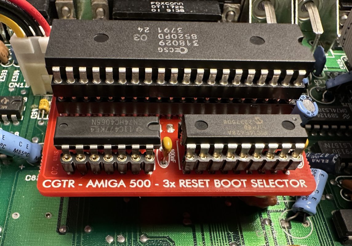 Switchless Amiga Bootselector DF0 / DF1 - Retro Buddys - Amiga und ...