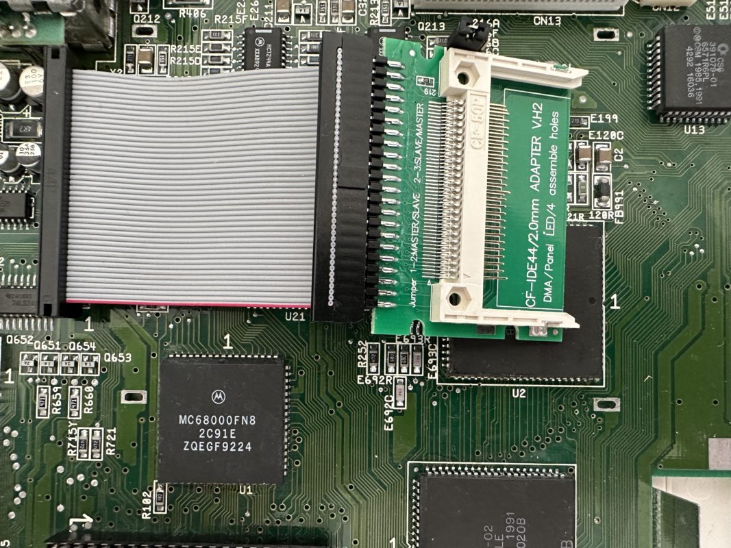 Amiga 600/1200 CF Compact Flash HD Adapter incl 5cm cable – Retro ...