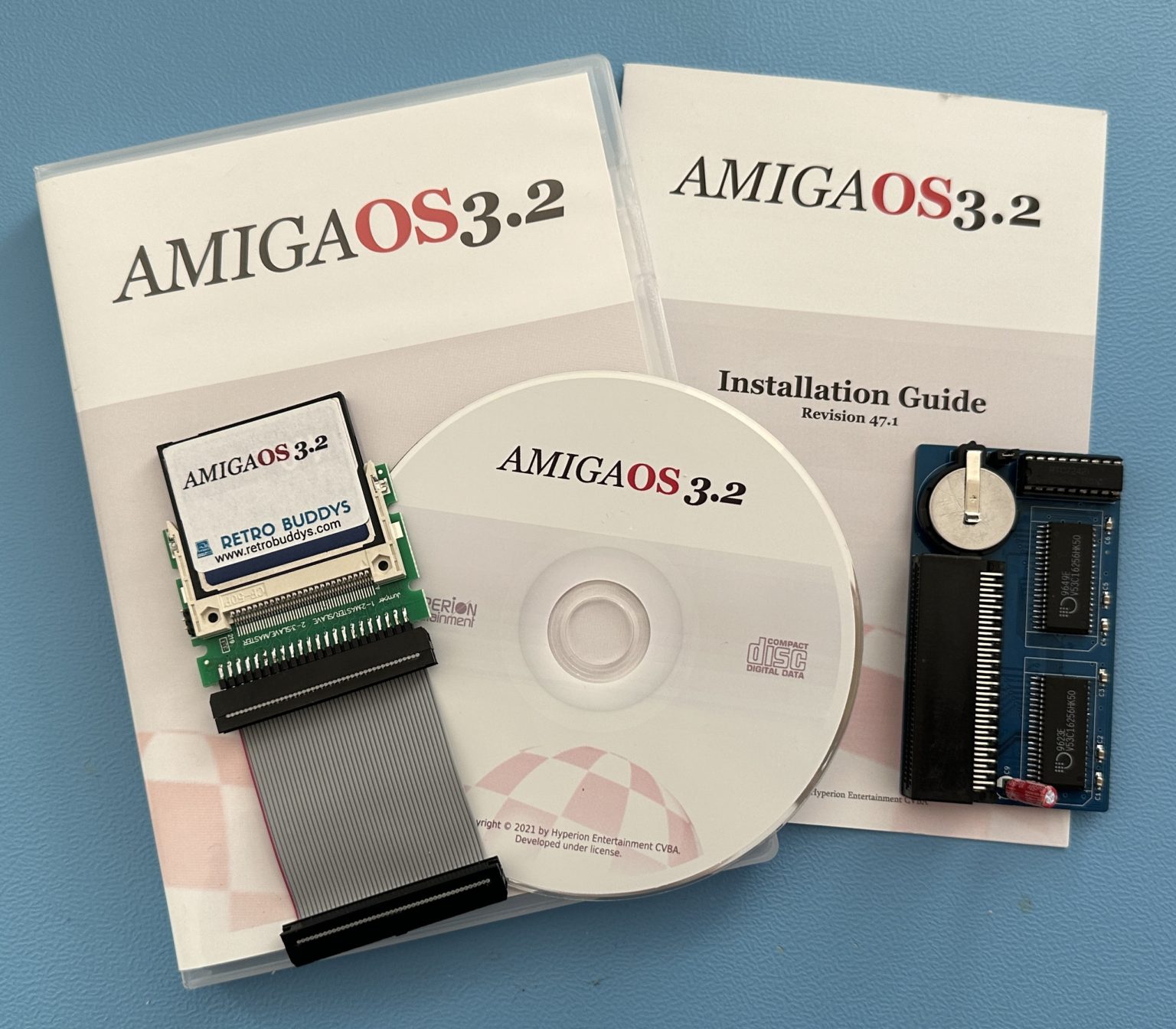 Amiga OS 3.2 full version (incl. Update 3) – CD Rom – Retro Buddys ...
