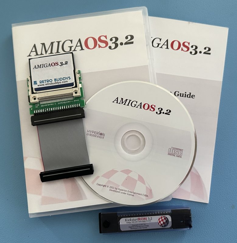 Amiga OS 3.2 Vollversion (inkl Update 3) - CD Rom - Retro Buddys ...