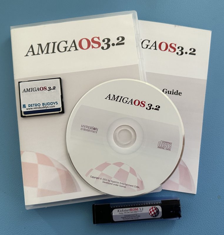 Amiga OS 3.2 full version (incl. Update 3) – CD Rom – Retro Buddys ...
