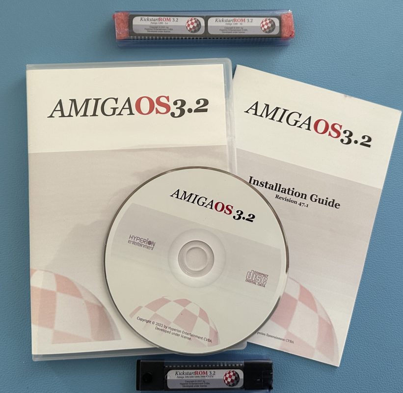 Amiga OS 3.2 full version (incl. Update 3) – CD Rom – Retro Buddys ...