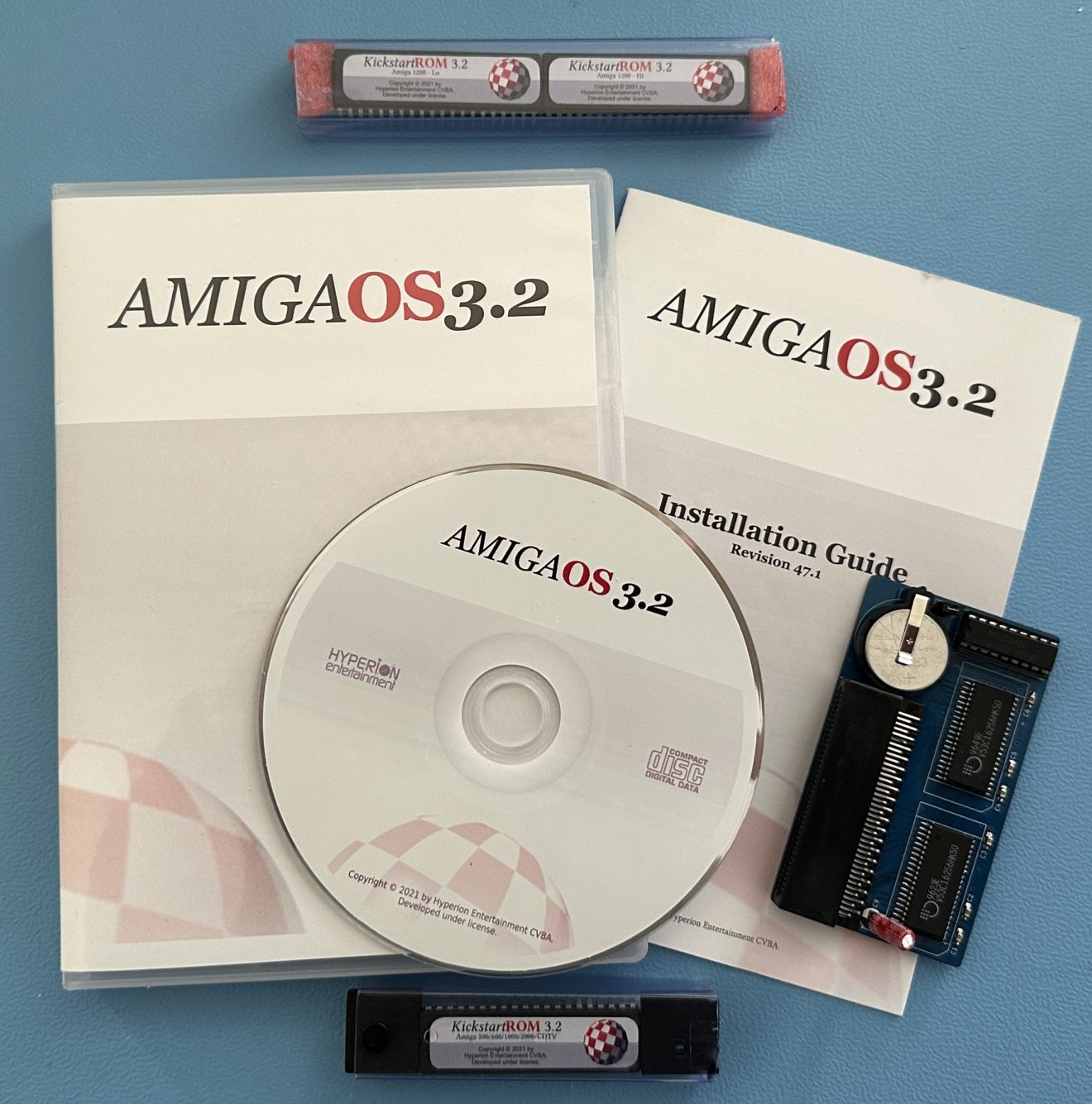 Amiga OS 3.2 full version (incl. Update 3) – CD Rom - Retro Buddys ...