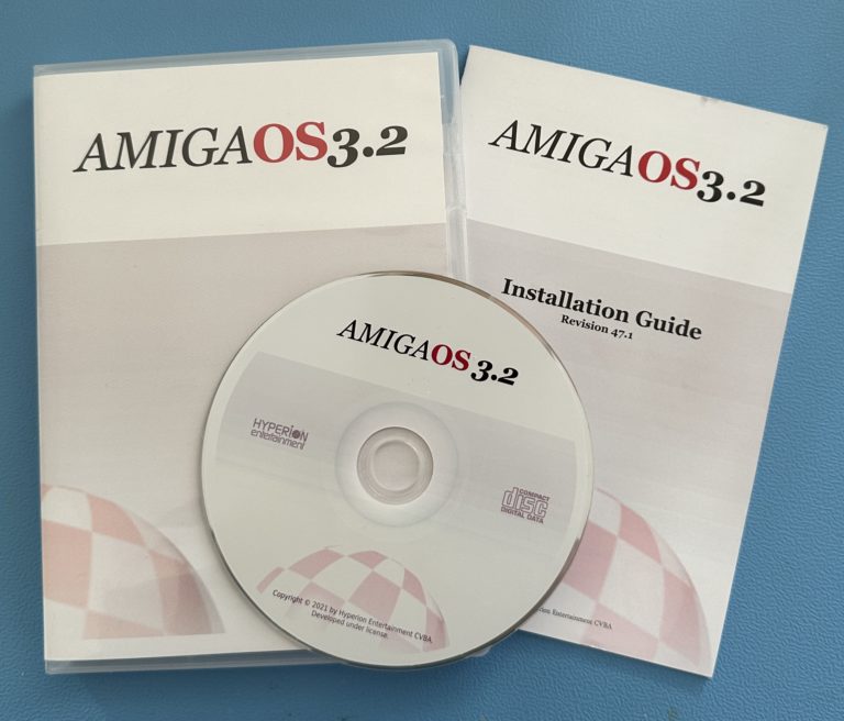 Amiga OS 3.2 full version (incl. Update 3) – CD Rom – Retro Buddys ...