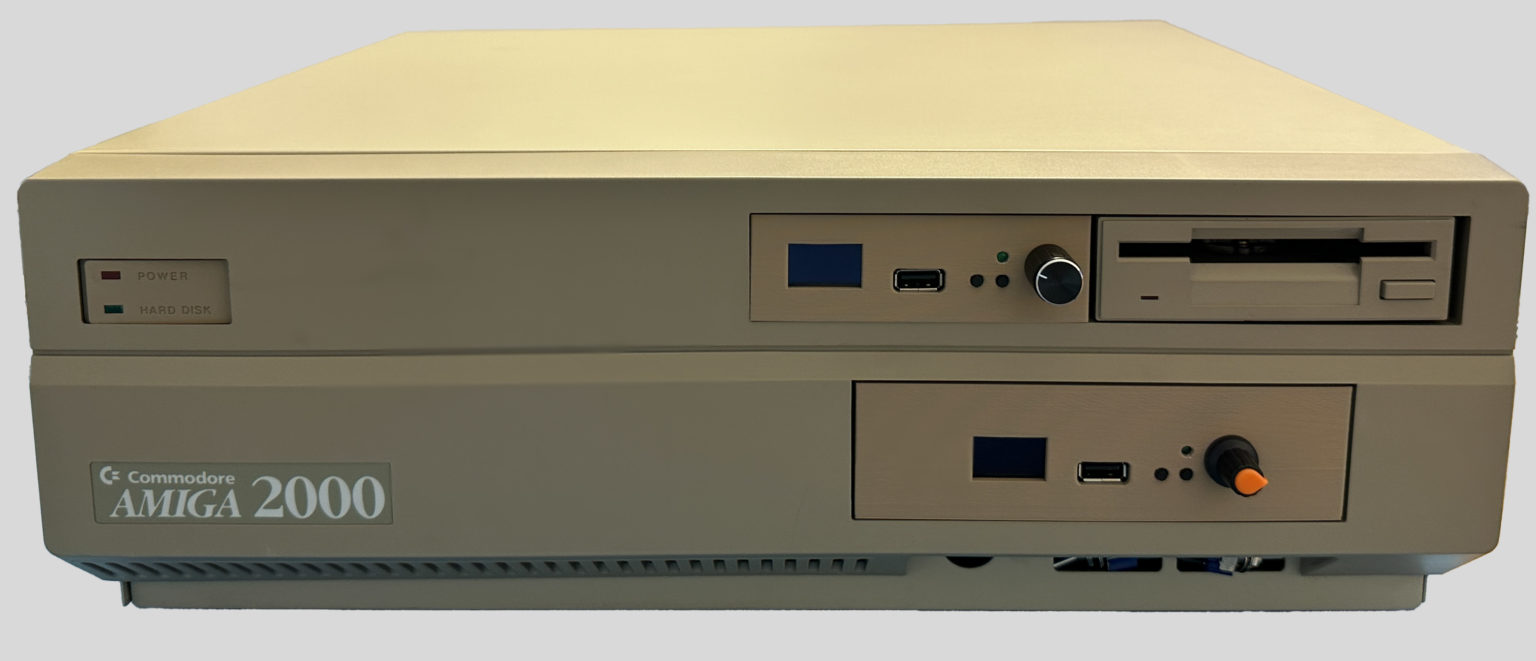 Amiga 2000 internal Gotek 5.25″ 3D frame conversion kit – Retro Buddys ...