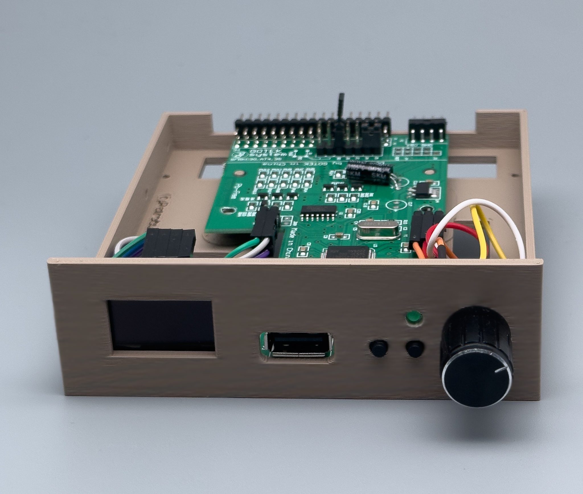 Gotek drive with 0.96″ display and rotary knob optionally with USB ...