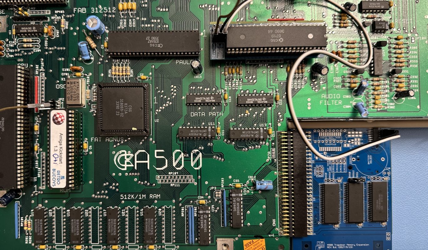 Memory expansion 1.5MB/2MB optional with RTC for AMIGA 500 – Retro ...
