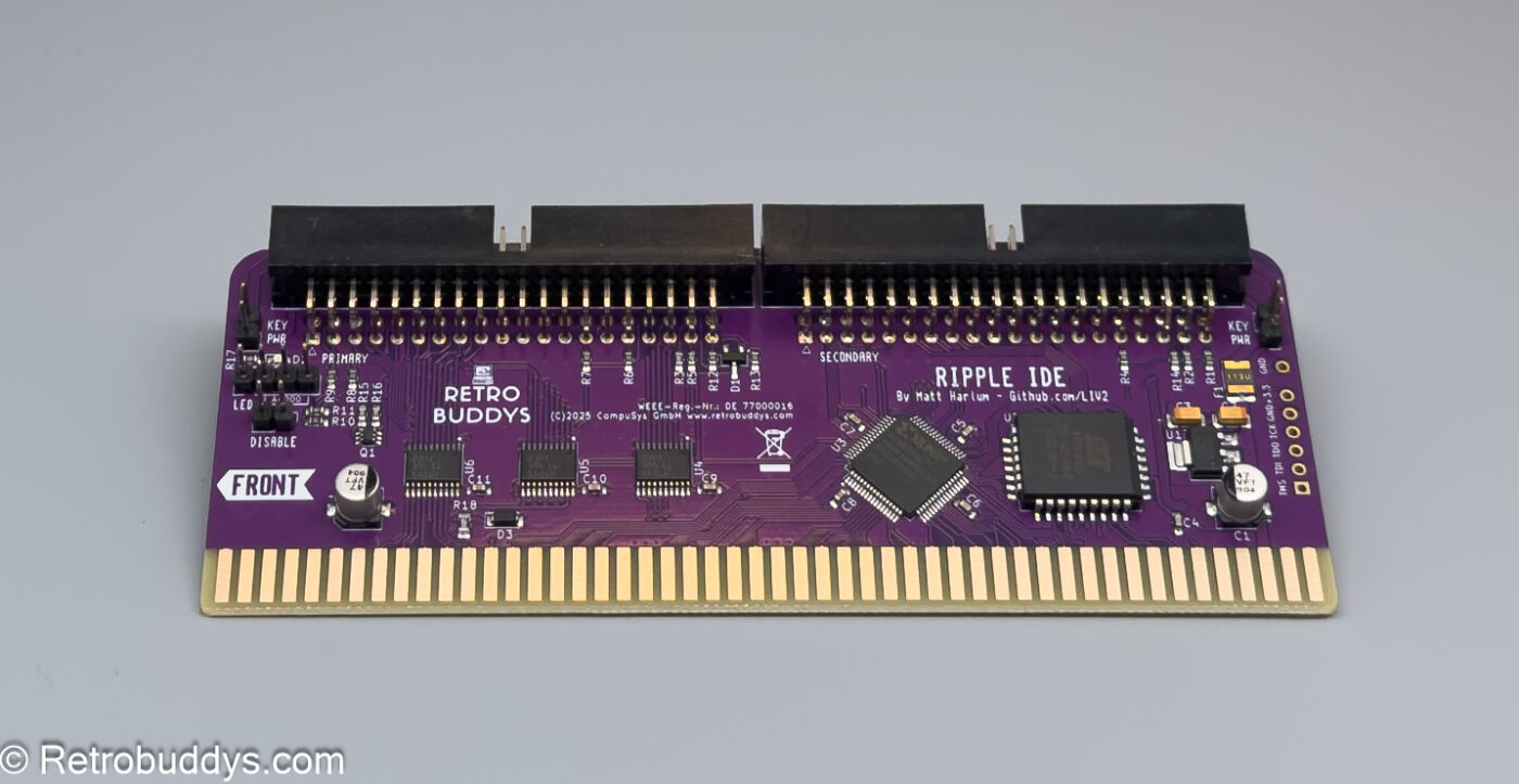 Ripple-IDE Controller Zorro II Amiga2000/3000/4000 – Retro Buddys ...